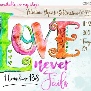 1 Corinthians 13 Png Valentines Day Png Sublimation Design - Etsy