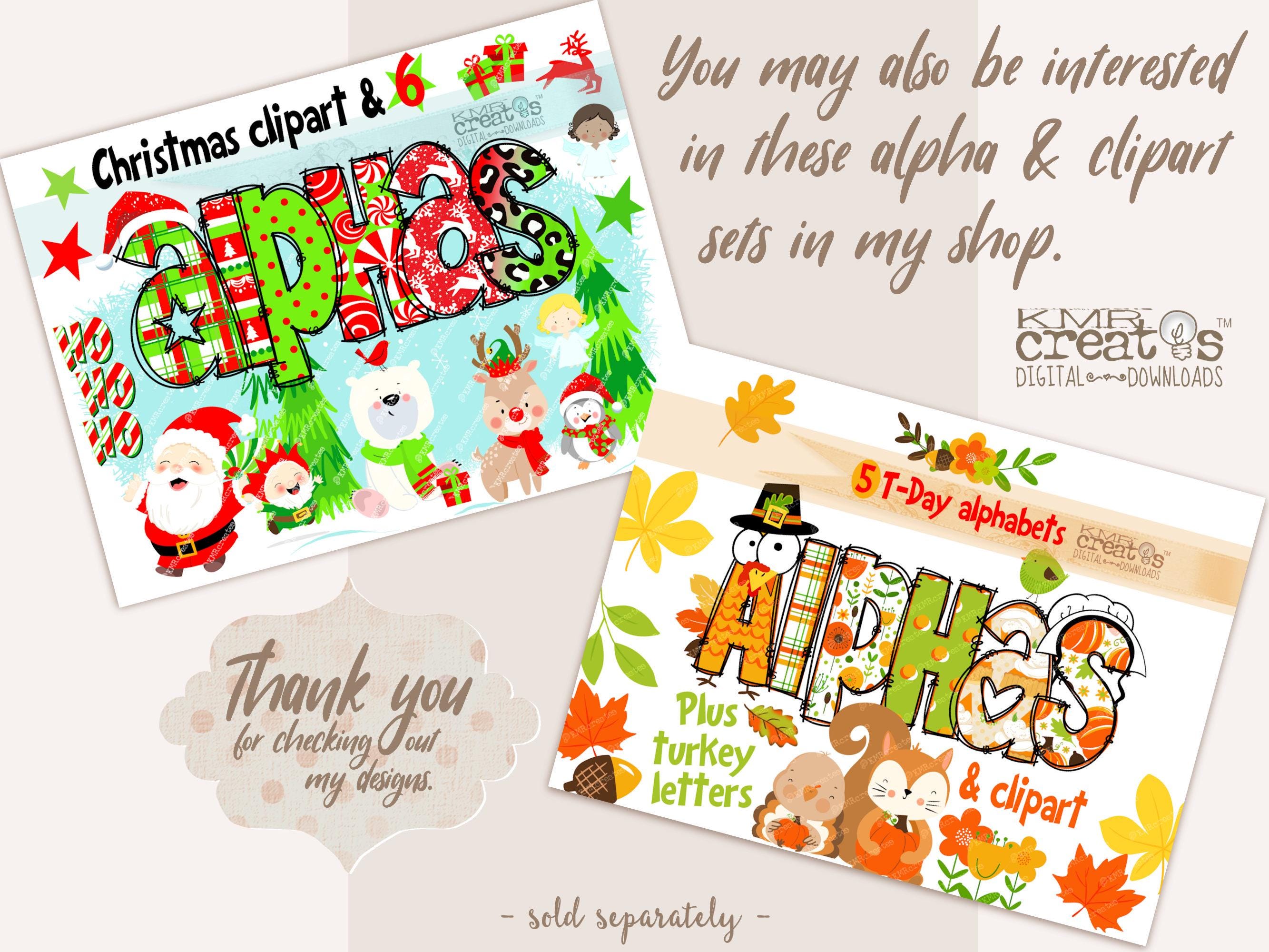 Christmas Alphabet Santa Initial Letter, Sublimation Mug Png, Kids ...
