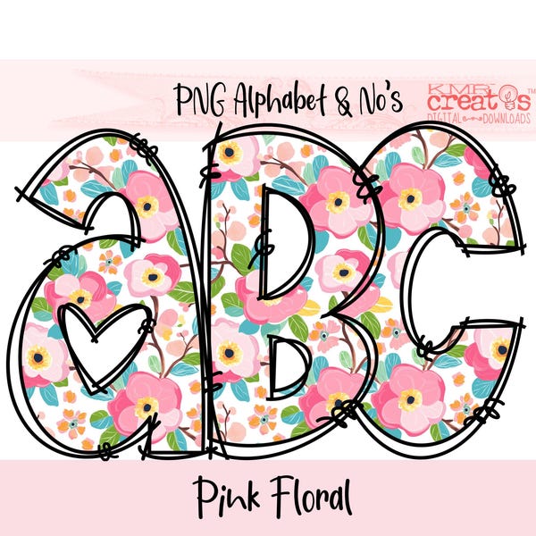 Spring Letters - Etsy