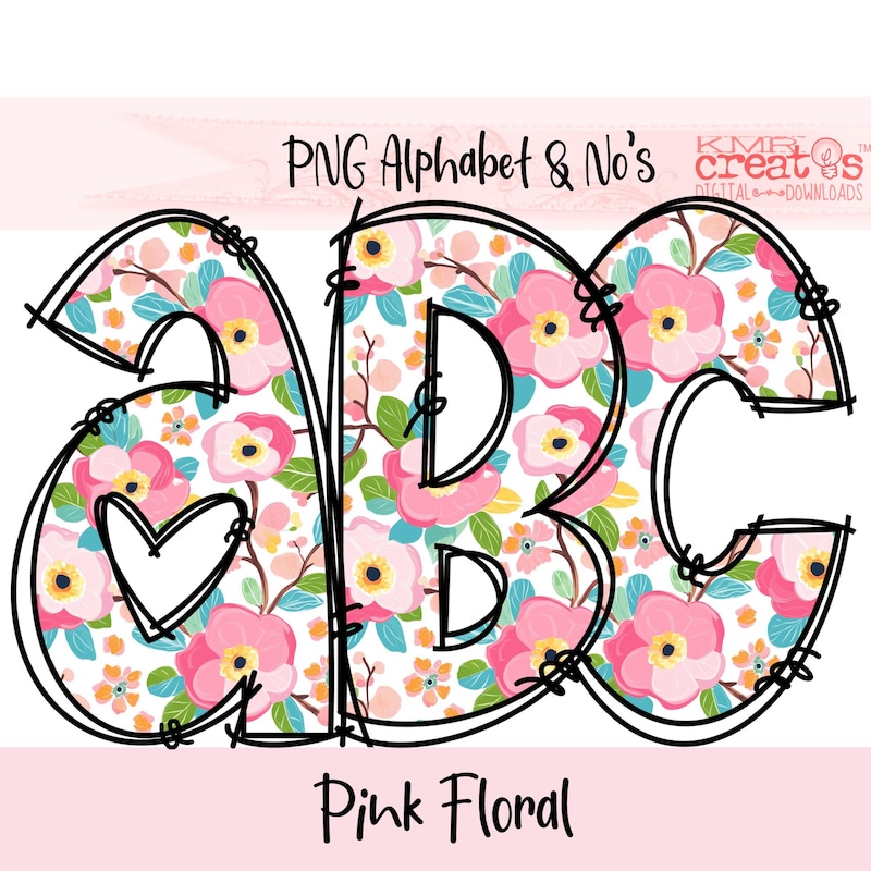 Spring Letters - Etsy