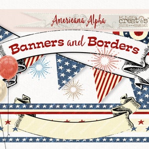 Patriotic Alpha Png, Americana Clipart, Stars Stripes Alpha, Patriotic ...