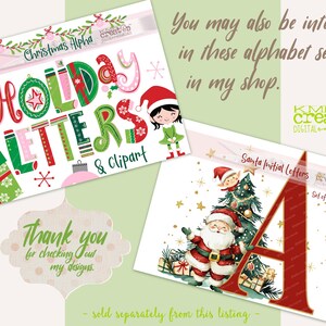 Halloween Alphabet Clipart Bundle PNG, Halloween Letters, Halloween ...