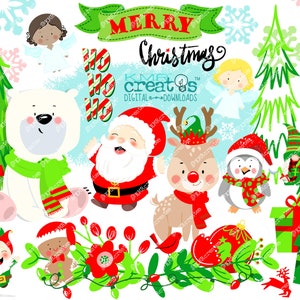 Christmas Alphabet, Christmas Letters, Christmas Clipart, Christmas ...