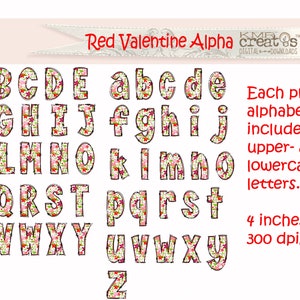Valentine Letters, Valentine Alphabet, Valentine Clipart, Love Doodle ...