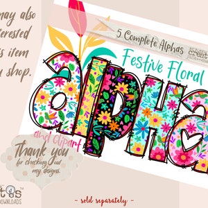 Ditsy Alphabet Pngs Pastel Floral Alpha, Ditsy Png Letters, Pastel ...