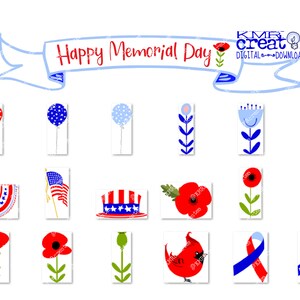 Cute Poppy Letters, Memorial Day Alpha, Patriotic Letters, Patriotic ...