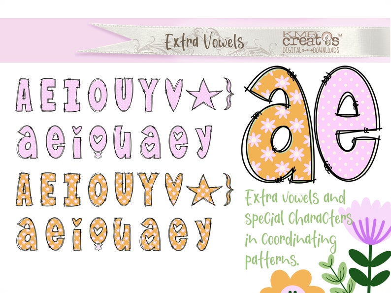 Lavender Letters Png Floral Alphabet, Mothers Day Clipart, Summer ...