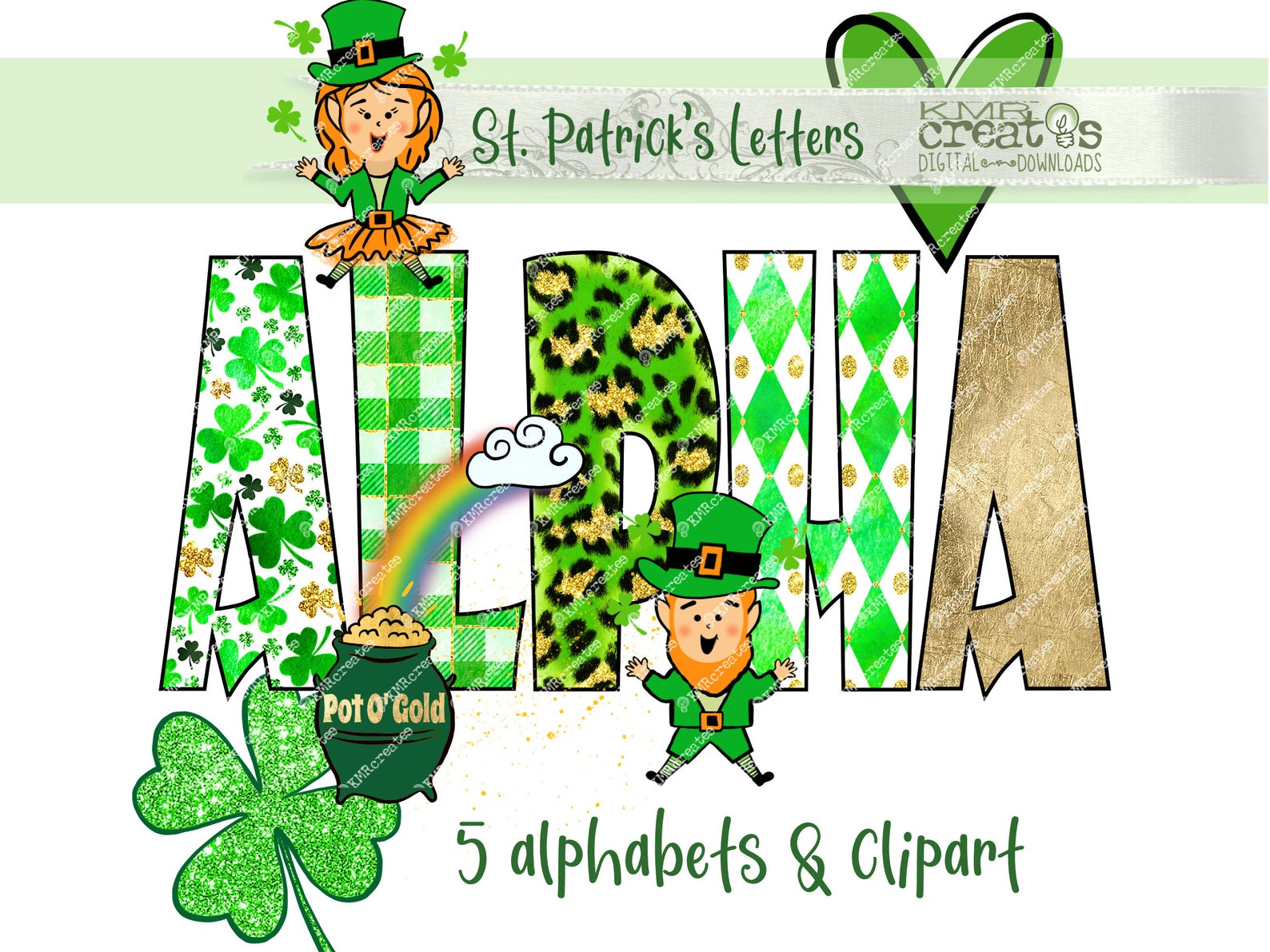 St Patricks Day Png St Patricks Letters, Leprechaun Clipart, Shamrock ...