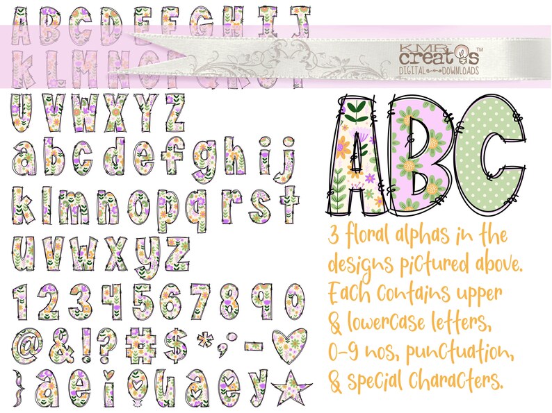 Lavender Letters Png Floral Alphabet, Mothers Day Clipart, Summer ...