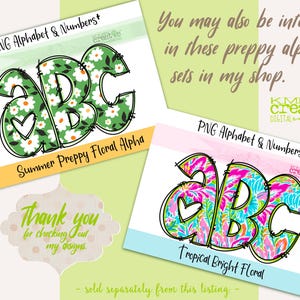 Summer Floral Alpha, Mothers Day Clipart, Spring Letter Png, Flower ...
