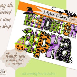 Halloween Letters, Black Cat Alphabet, Vintage Retro Design, Vintage ...