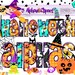 Halloween Alphabet, Pink Letters Clipart, Halloween Letters, Halloween ...