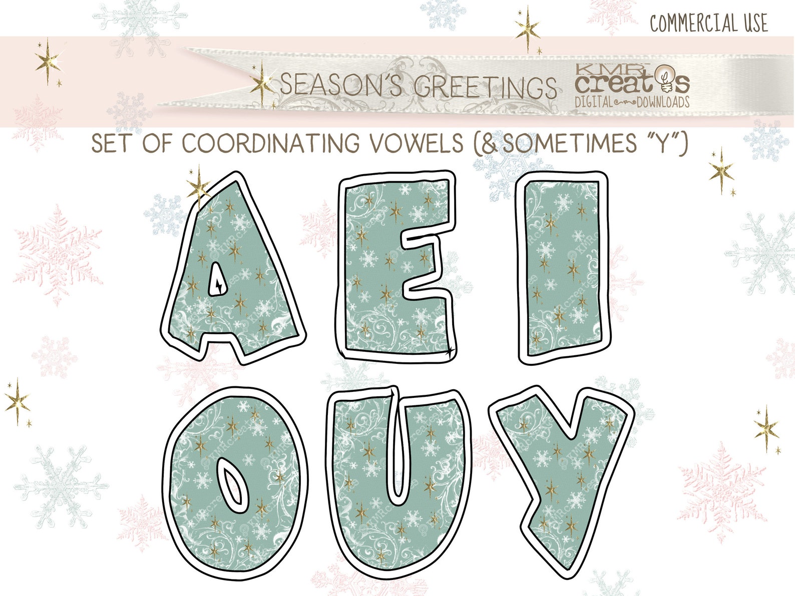 Christmas Letters, PNG Christmas Alpha, Vintage Santa Font, Santa ...