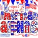 Patriotic Letters, Patriotic Alphabet, 4th of July Letters ...