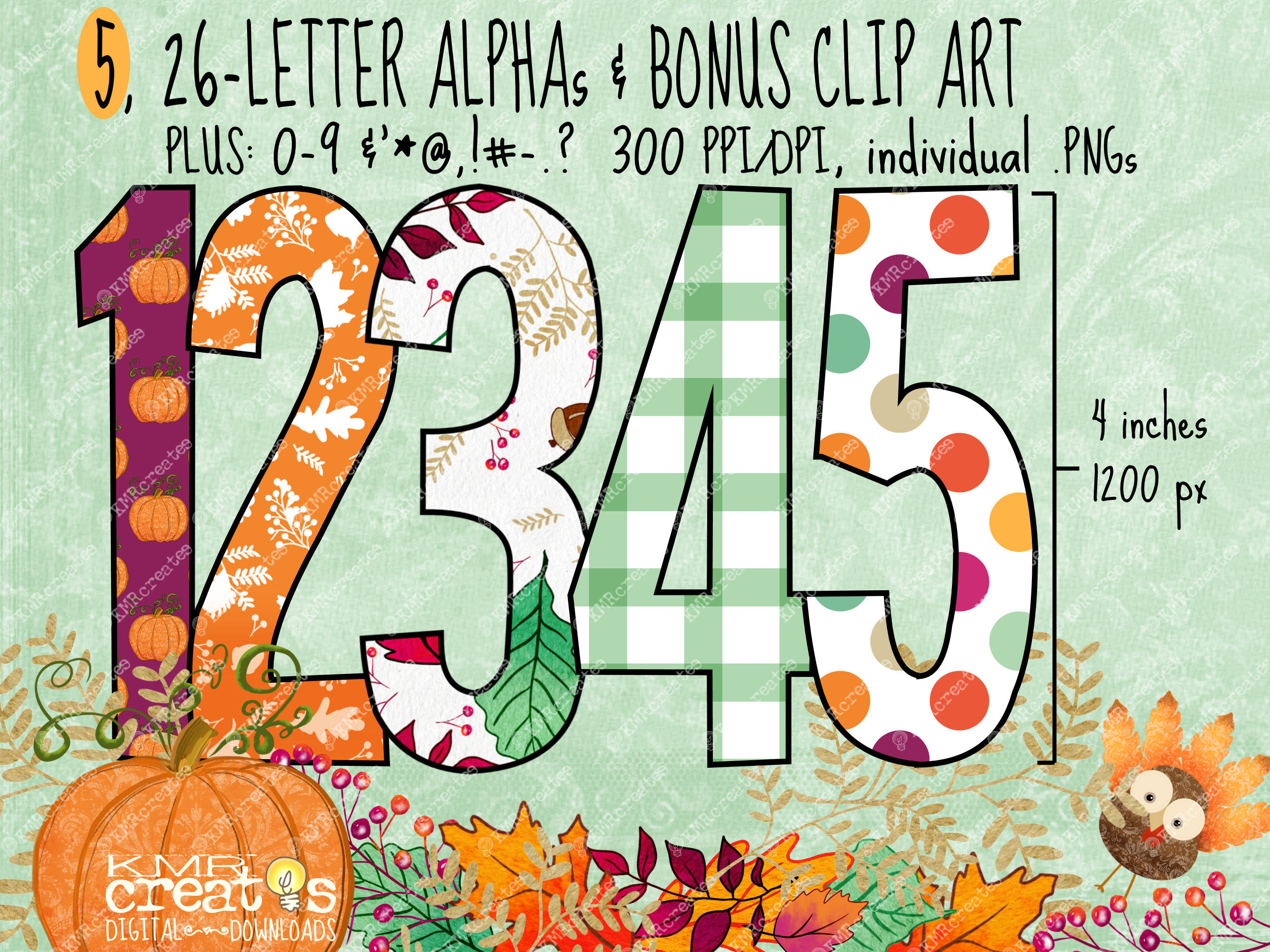 Thanksgiving Letters Clipart Alphabet PNG Thanksgiving - Etsy