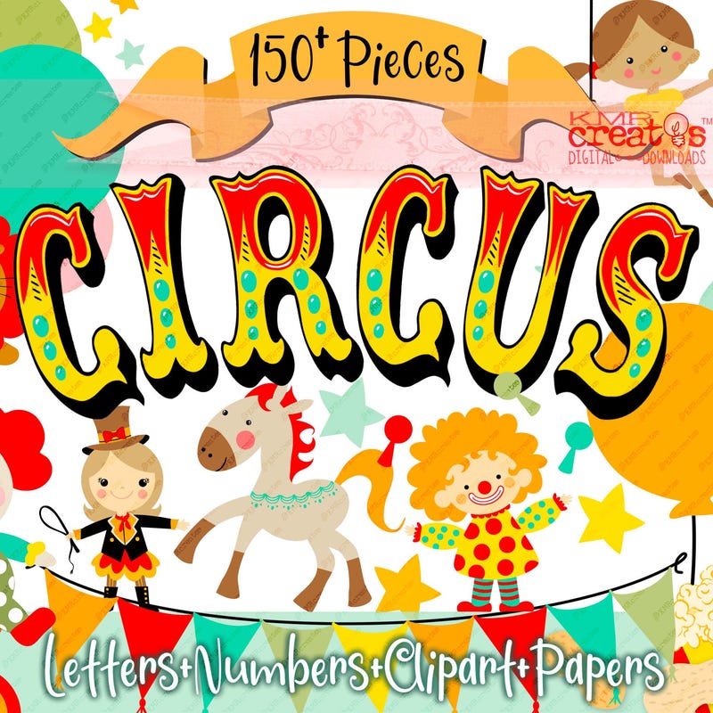Carnival Letters - Etsy