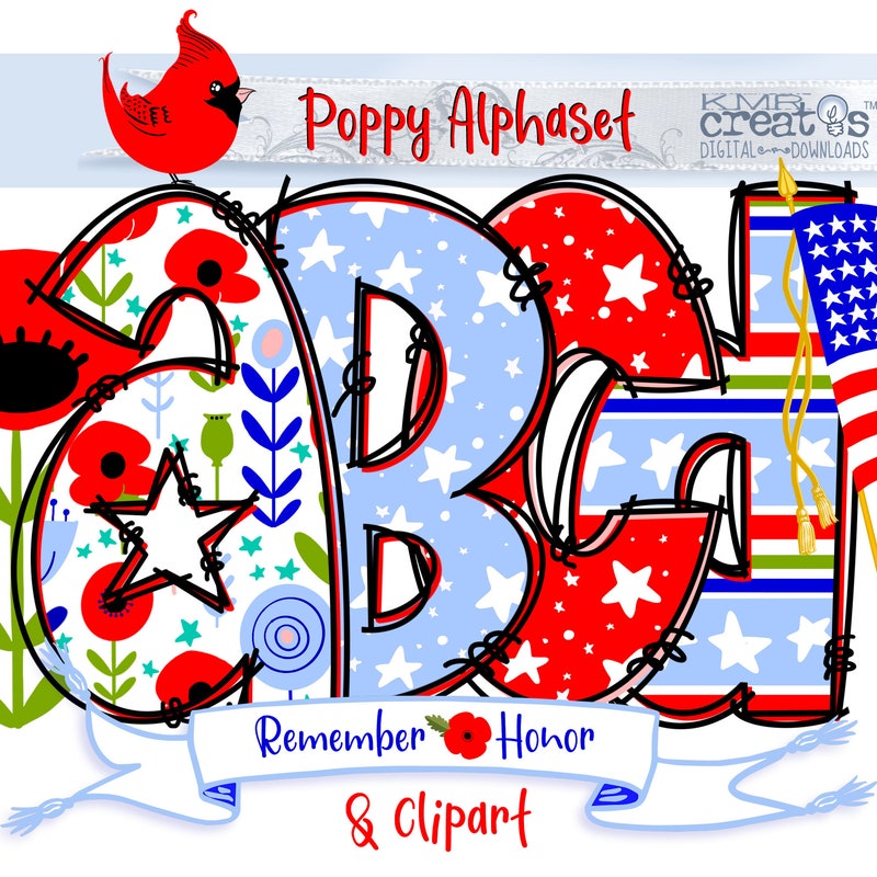 Abstract Poppies - Etsy