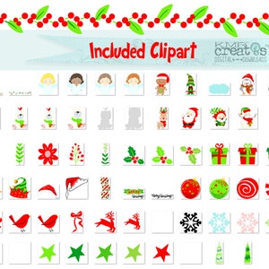 Christmas Alphabet, Christmas Letters, Christmas Clipart, Christmas ...