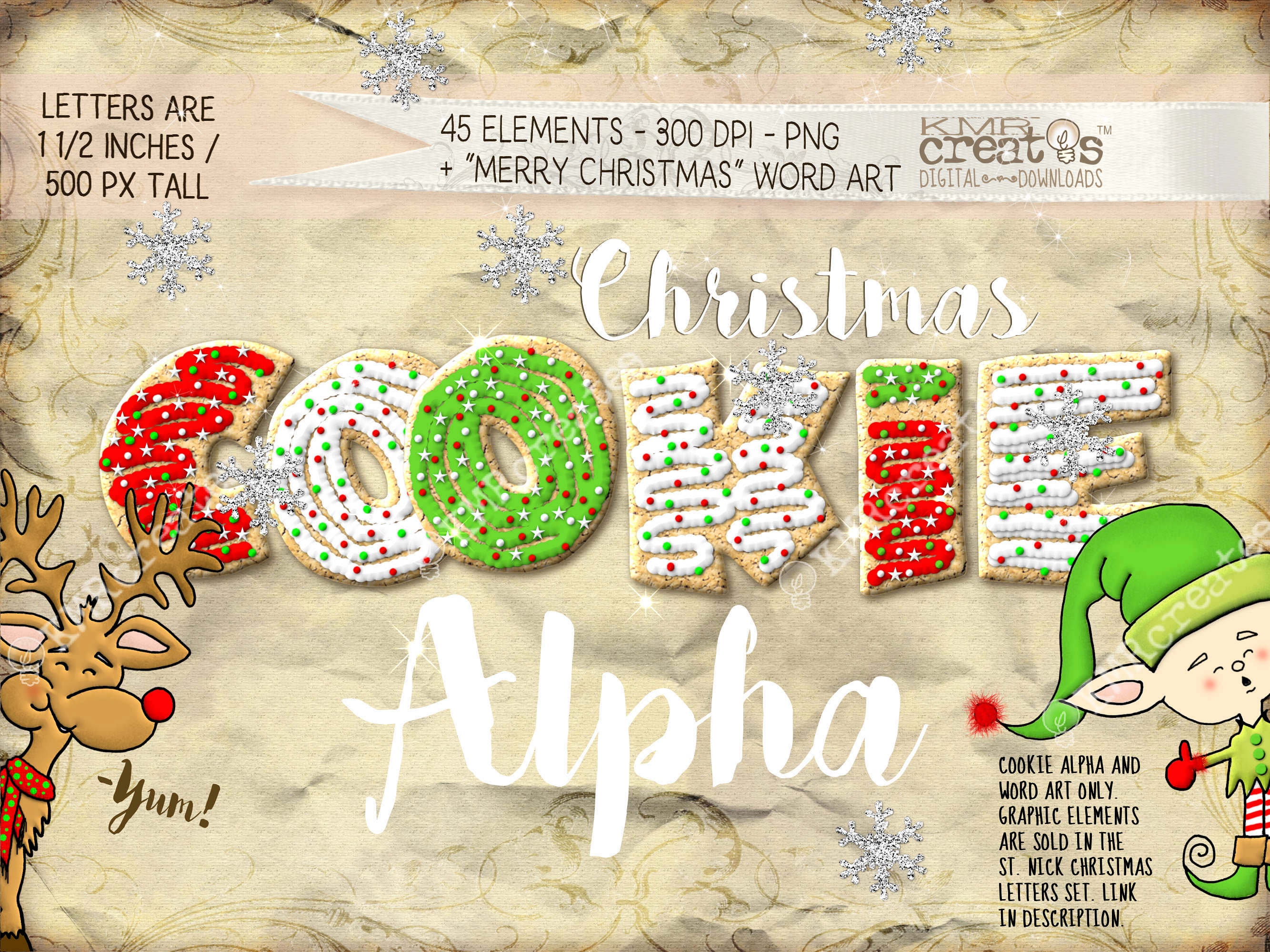 Christmas Cookie, Letters Clipart Png, Cookie Font Png, Cookie Letters ...