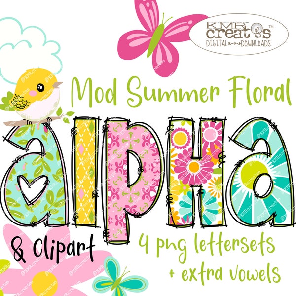 Flower Letter - Etsy