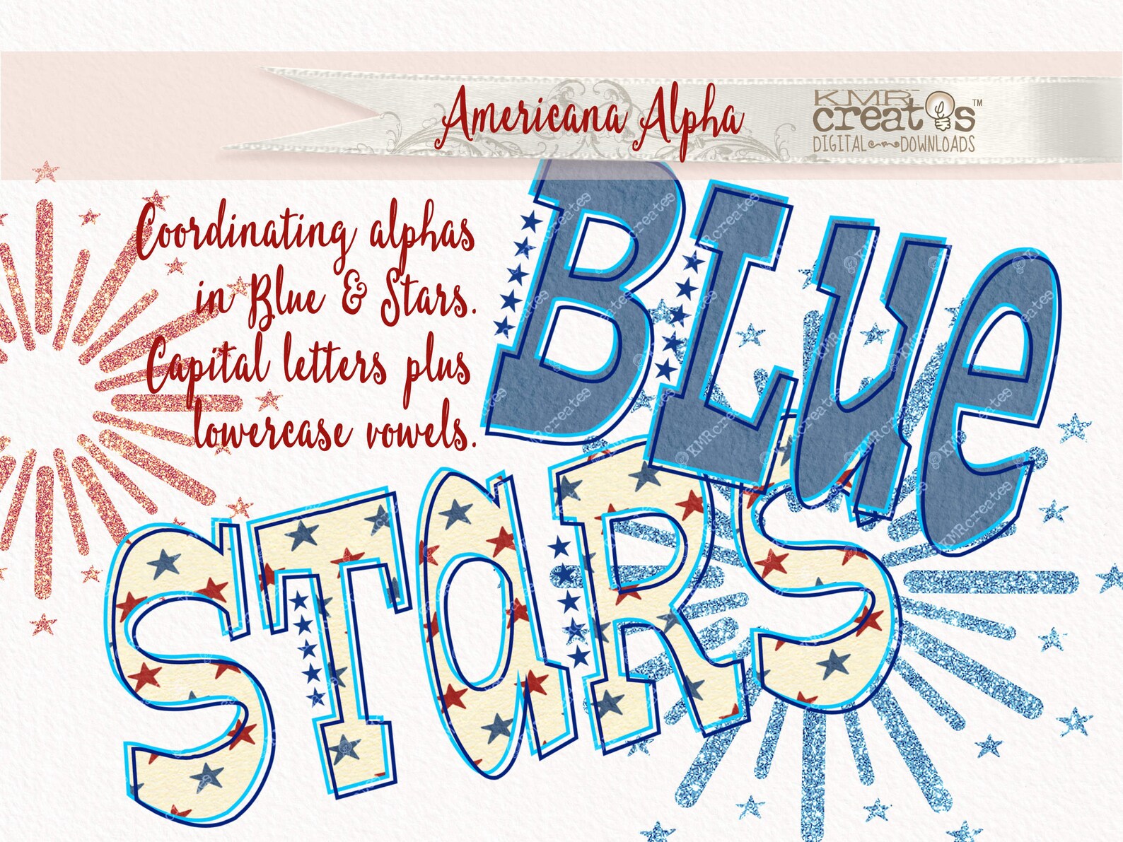 Patriotic Alpha Png Americana Clipart Stars Stripes Alpha - Etsy