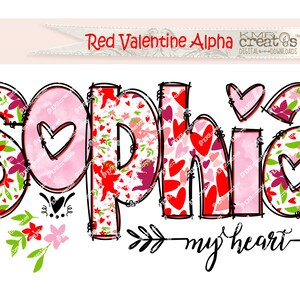 Valentine Letters, Valentine Alphabet, Valentine Clipart, Love Doodle ...