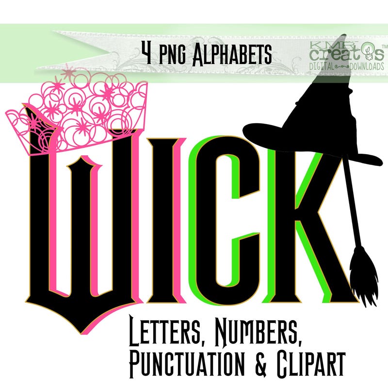 Movie Logo Wicked Svg - Etsy