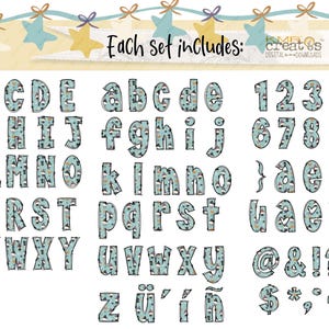 Halloween Letters Halloween Clipart, Halloween Alphabet Clipart Bundle ...