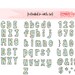 Ditsy Alphabet Pngs Pastel Floral Alpha, Ditsy Png Letters, Pastel ...