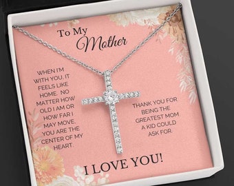 Rainbow Pride Cross Necklace Faith Cross Necklace Gay - Etsy