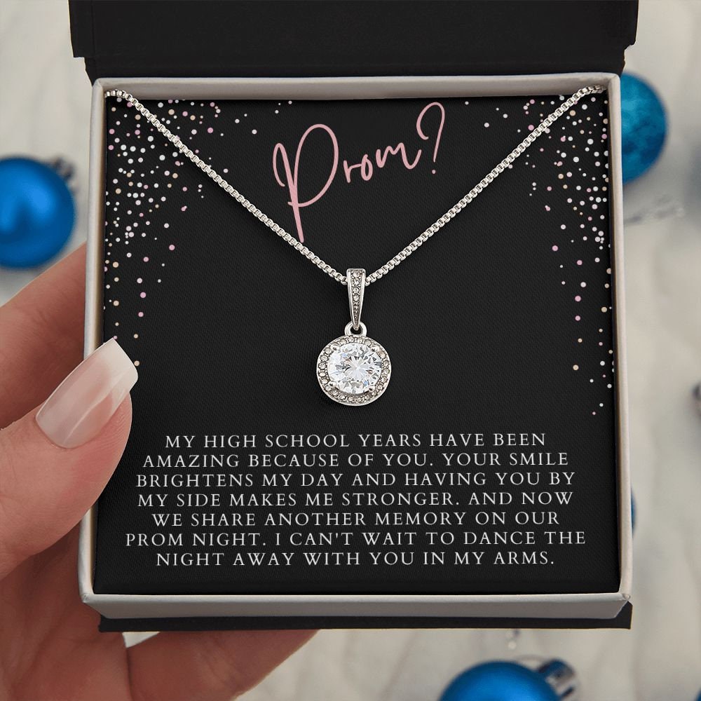 Prom Proposal Necklace, Ask to Prom Necklace, Prom Night Gift From ...