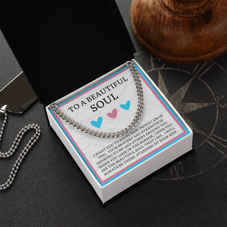 Transgender Friend Gift Transgender Necklace Gender - Etsy