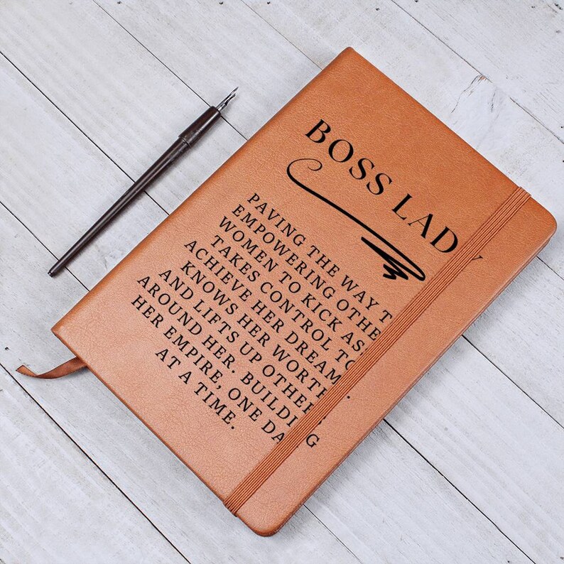 Boss Lady Notebook Girl Boss Journal Gift for Strong Woman - Etsy
