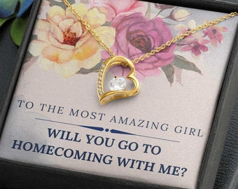 Homecoming Proposal Necklace - Etsy