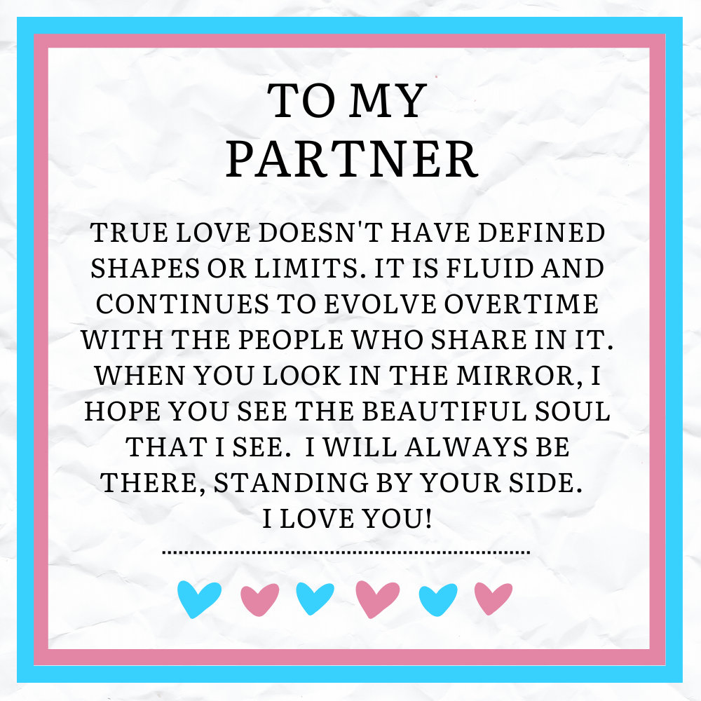 Transgender Partner Gift, Transgender Gift, Gender Transition Gift ...