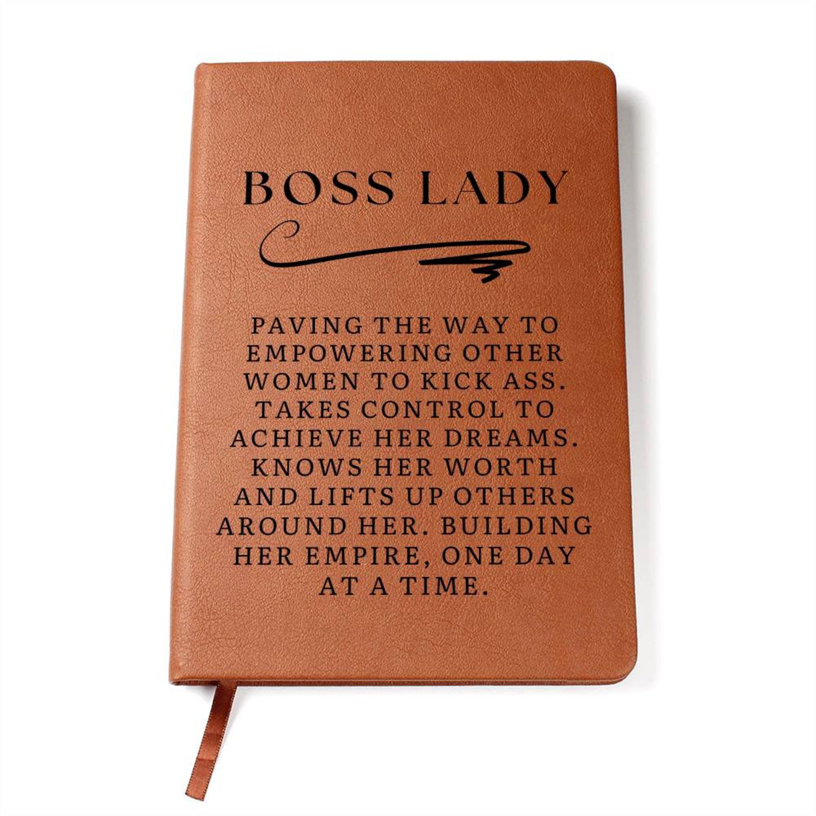 Boss Lady Notebook Girl Boss Journal Gift for Strong Woman - Etsy