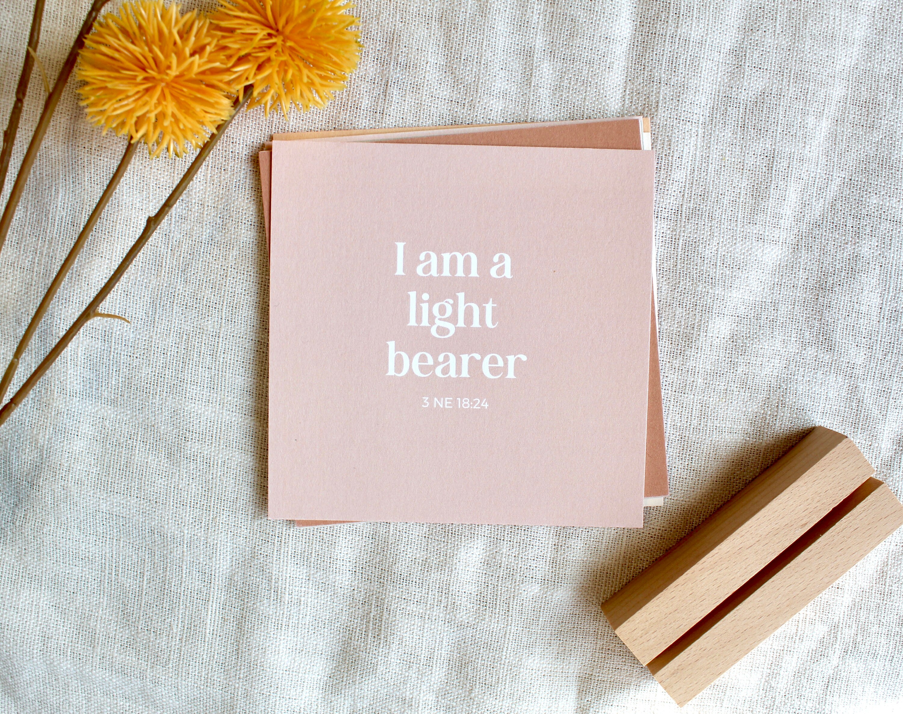 LDS Gospel Affirmation Cards Who God Says I Am - Etsy