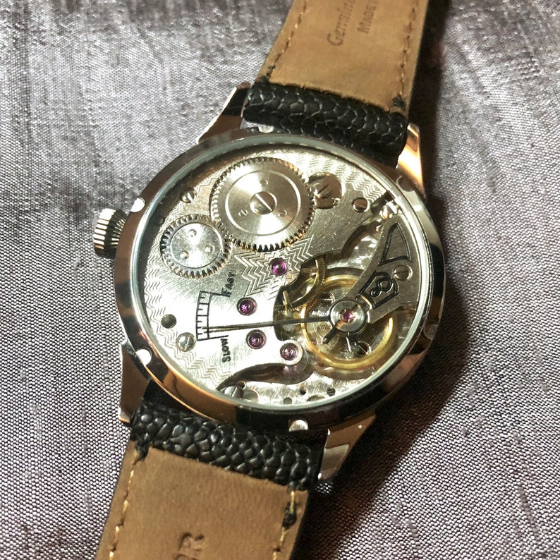 Unique Handmade Fordite Dial Mechanical Watch (detroit Agate) - Etsy