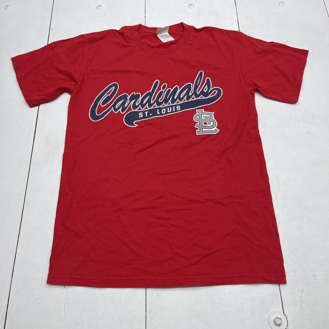 Vintage Lee Sport Red Cardinals St Louis Short Sleeve T Shirt Mens Size ...