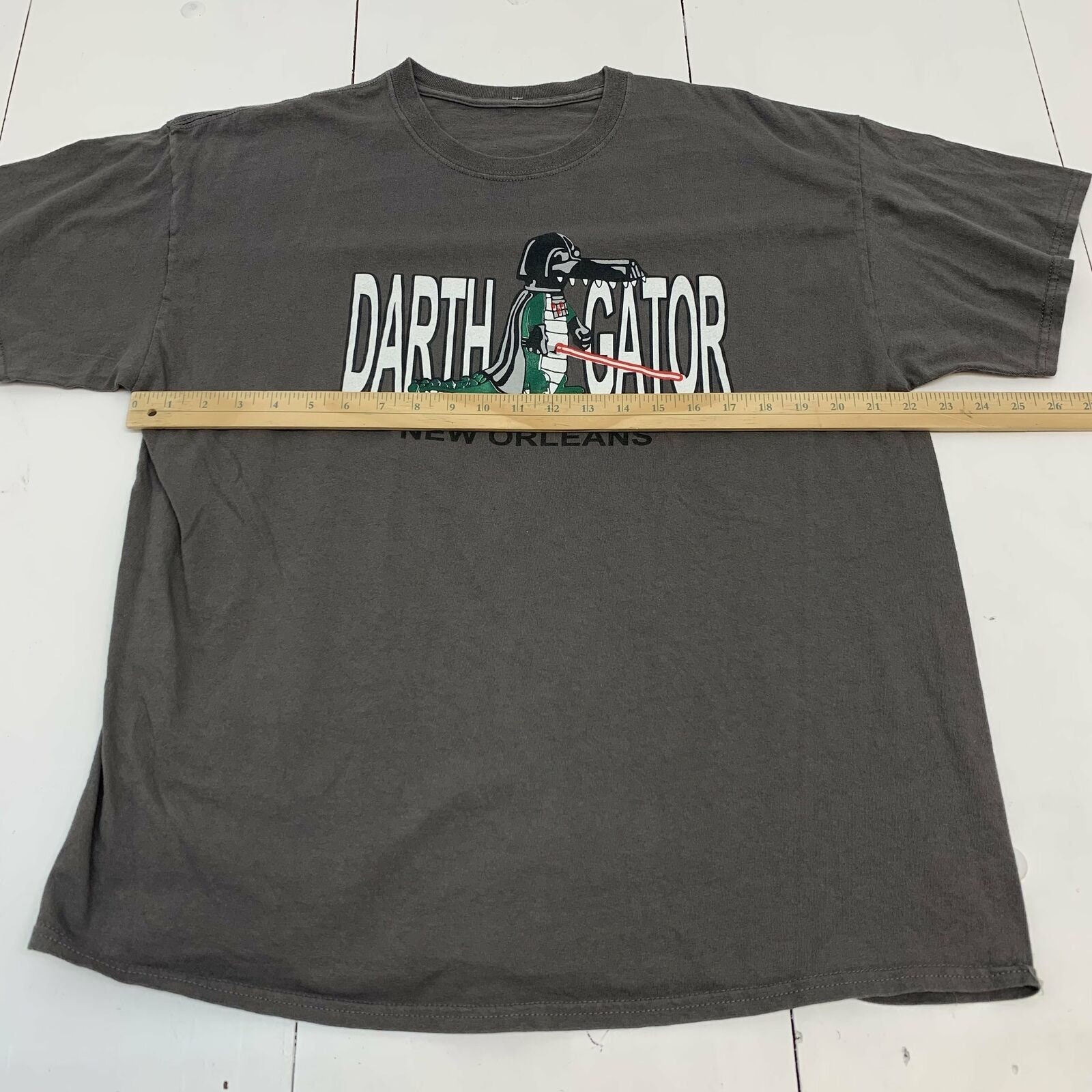 Vintage Mens Shirt Dark Grey darth Gator New Orleans Short Sleeve - Etsy