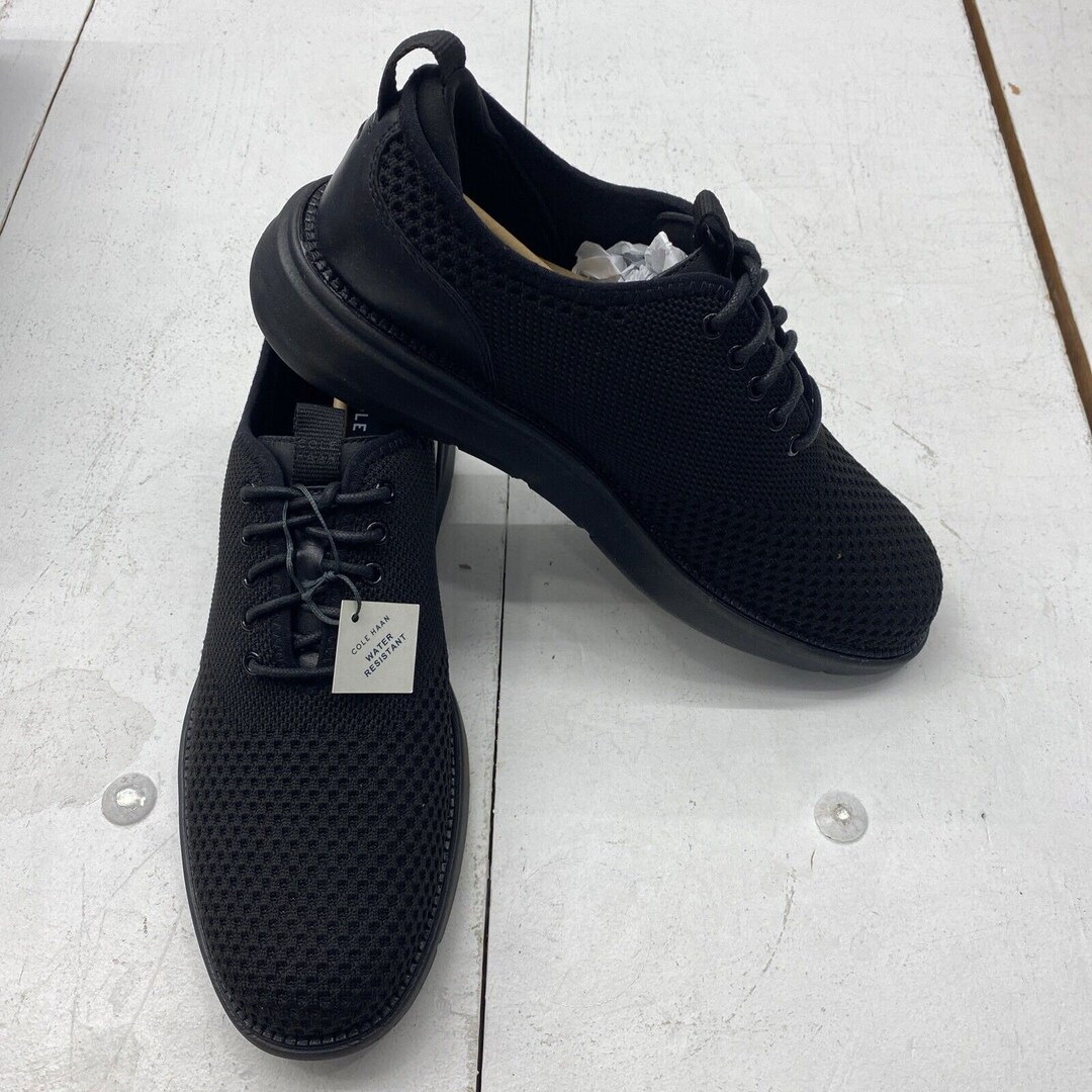 Cole Haan Grand Black Chester Sneaker Shoes for Crew Mens Size 10 New ...