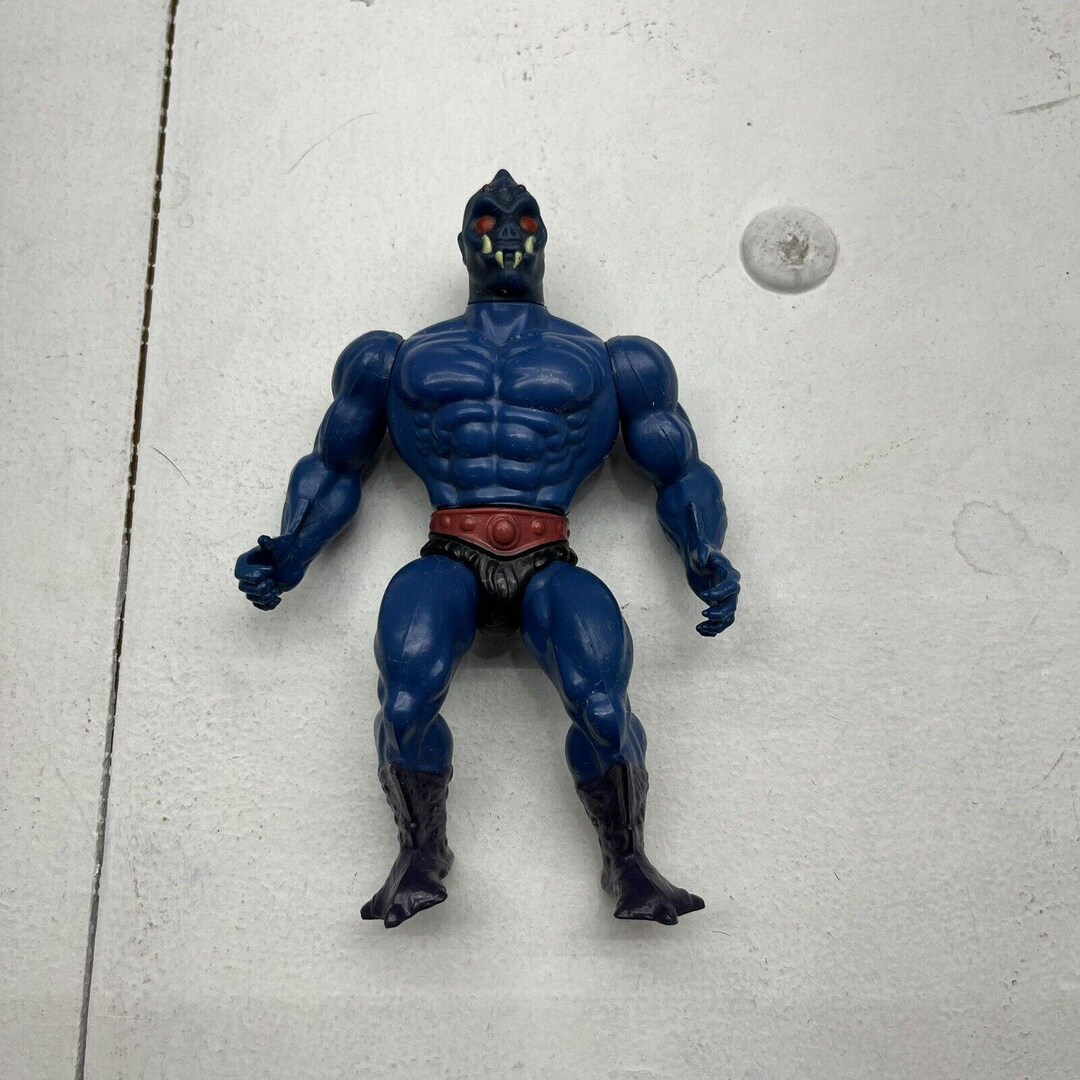Vintage He-man MOTU WEBSTOR Masters of the Universe Action Figure Soft ...