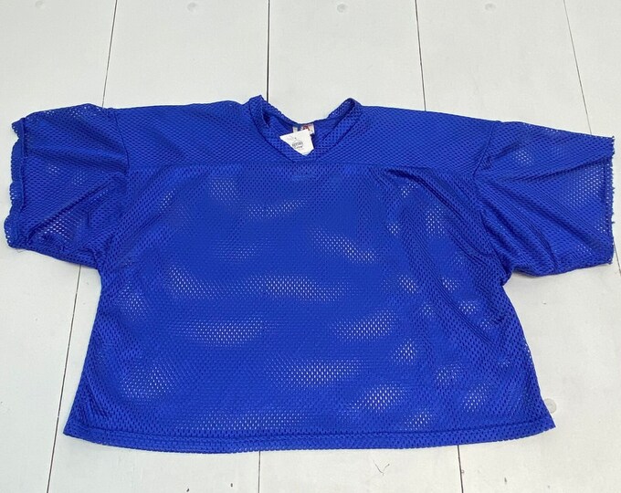Vintage Universal Athletics Blue Mesh Jersey Crop Shirt Men Size 2XL - Etsy
