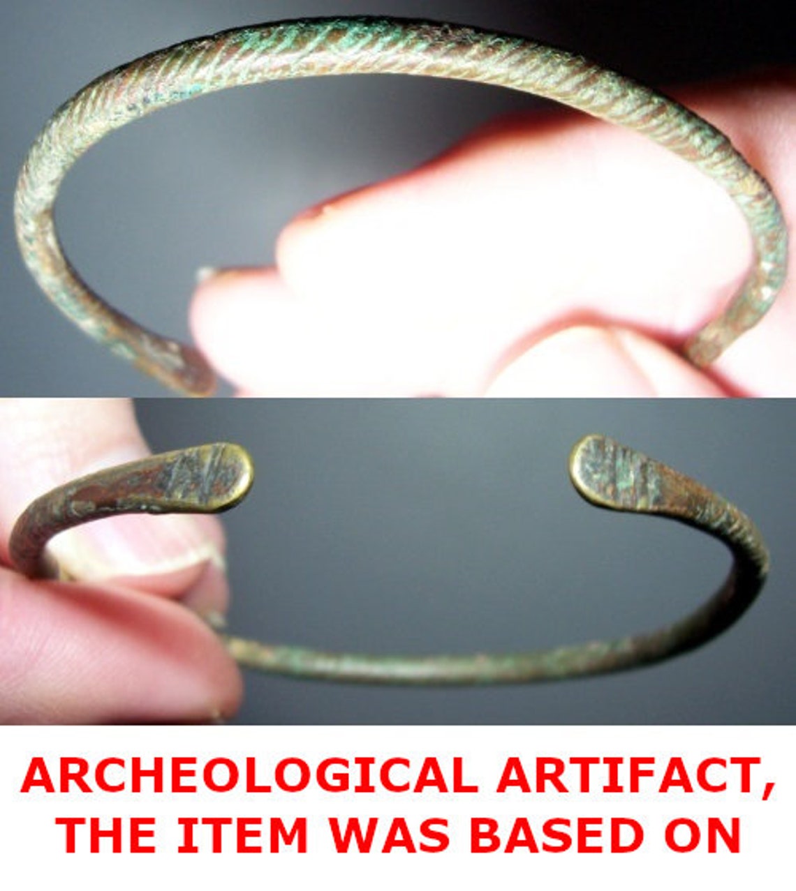 Solid Bronze Bracelet From Ancient Rome. Antique Jewelry. - Etsy