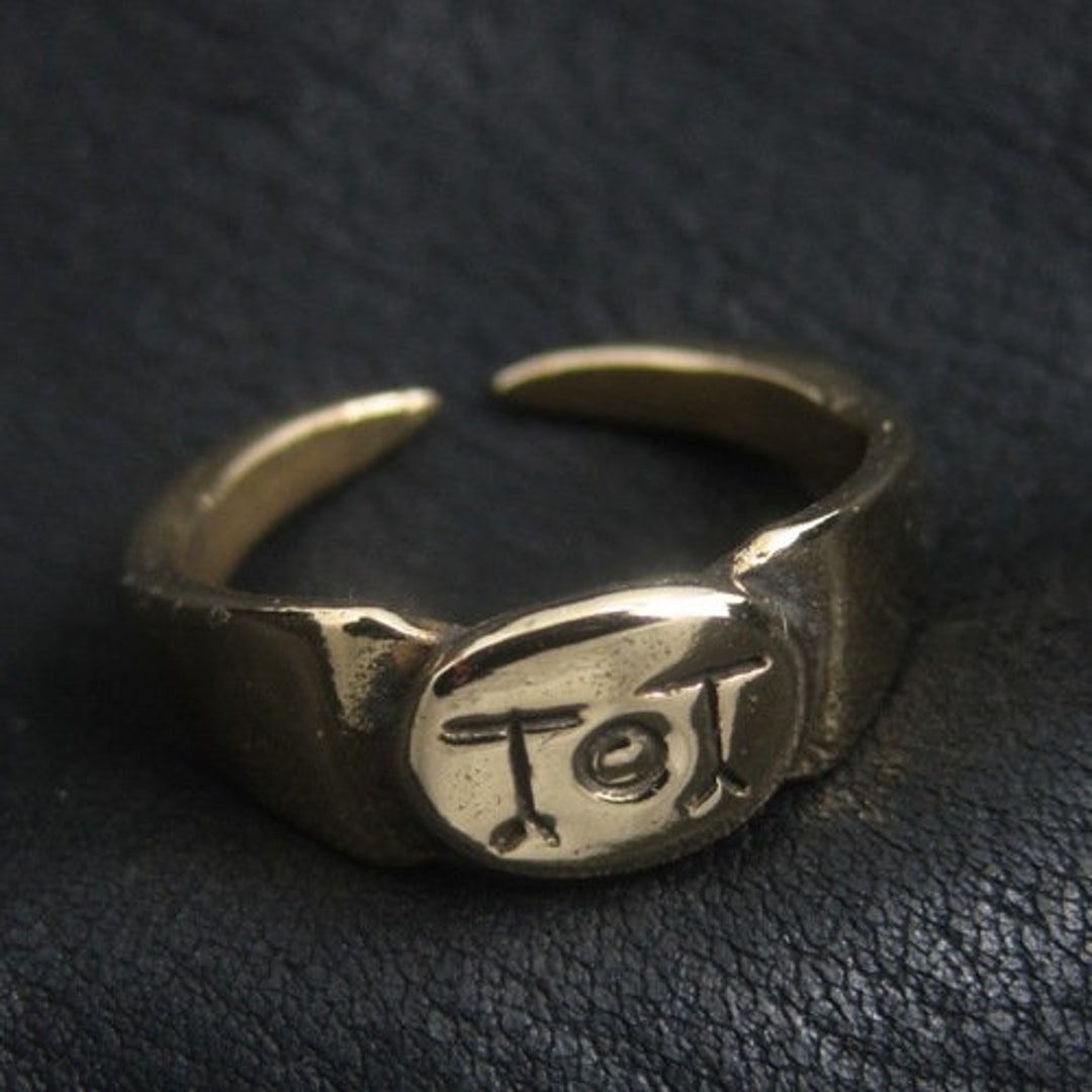 Solid Bronze Ancient Roman Toutatis Finger Ring. Antique Historical ...