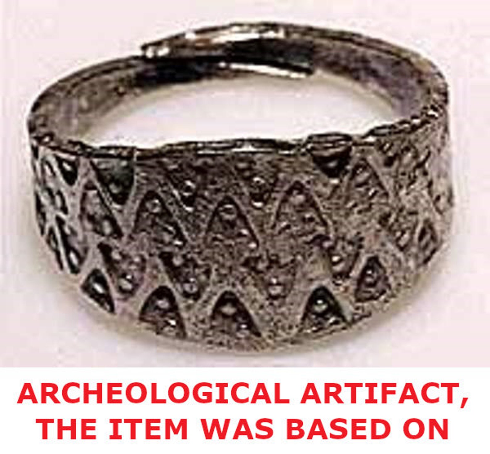 925 Silver Prussian Finger Ring. Medieval Jewelry. Historical - Etsy