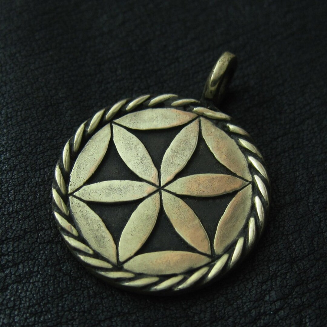 Solid Brass Svarga Amulet. Symbol. Slavic Jewelry. Pagan. Rodnovery ...