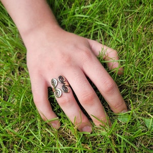 Solid Bronze Viking Finger Ring. Scandinavian. Nordic. Historical ...