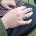 925 Silver Viking Finger Ring. Scandinavian. Nordic. Historical ...