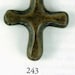 Solid Bronze Massive Medieval Polish Cross Pendant. Historical ...